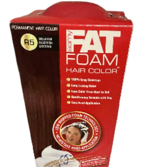 Hair | Discontinued Permanent Dye Samy Fat Foam Hair Color Case Of 6 R5 ...